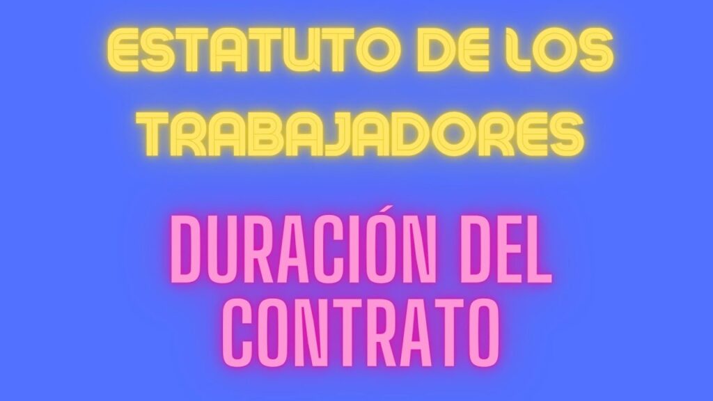 El artículo 44 del Estatuto de los Trabajadores: derechos y deberes ...